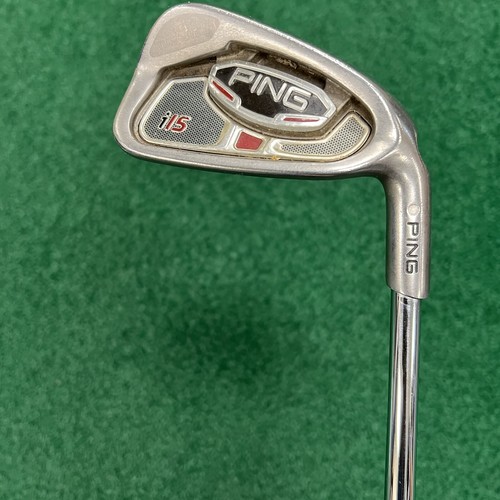 PING i15 White Dot Single 6 Iron Men's Right Hand Stiff Flex Steel ...
