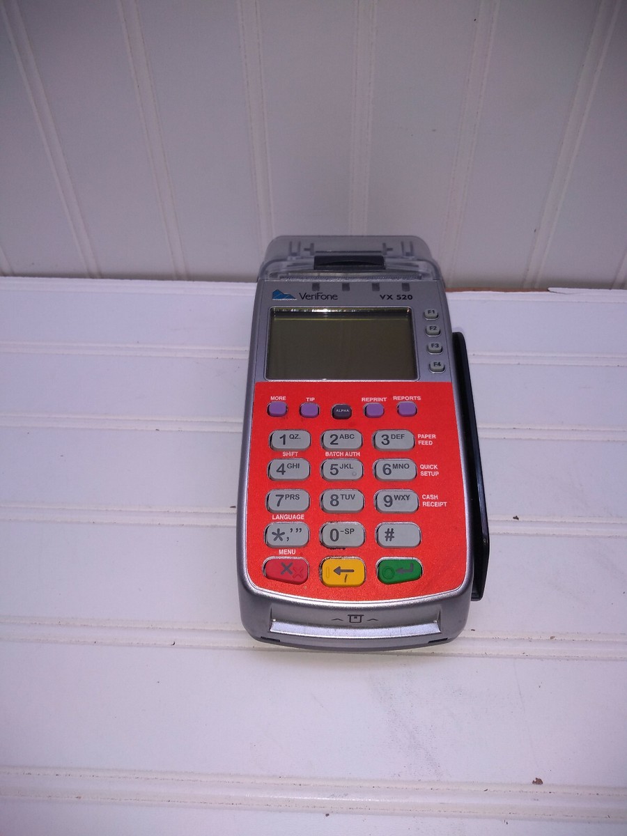 Vx 520 Credit Card Machine Credit Card POS Terminal Stand For VeriFone