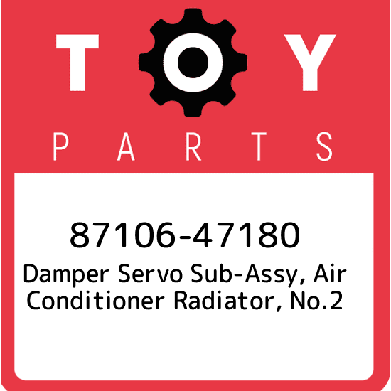 Toyota Genuine OEM 87106-47180 Damper Servo Sub-assy Blower 8710647180 ...
