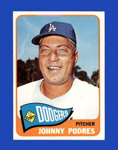1965 Topps Set-Break #387 Johnny Podres NR-MINT *GMCARDS* | eBay