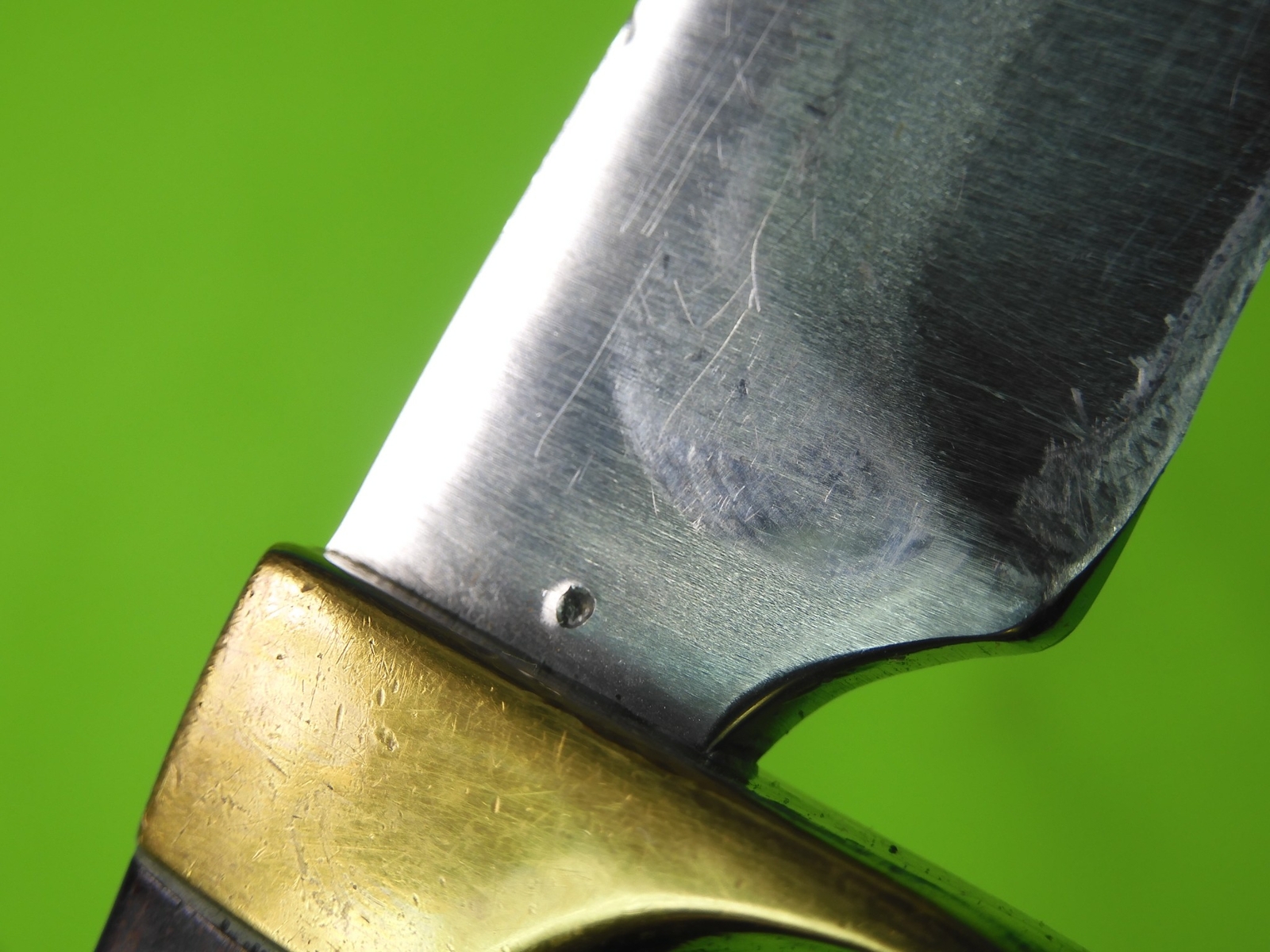 RARE Vintage US Olsen OK Deer Pewter Inlay Hunting Knife w/ Sheath | eBay