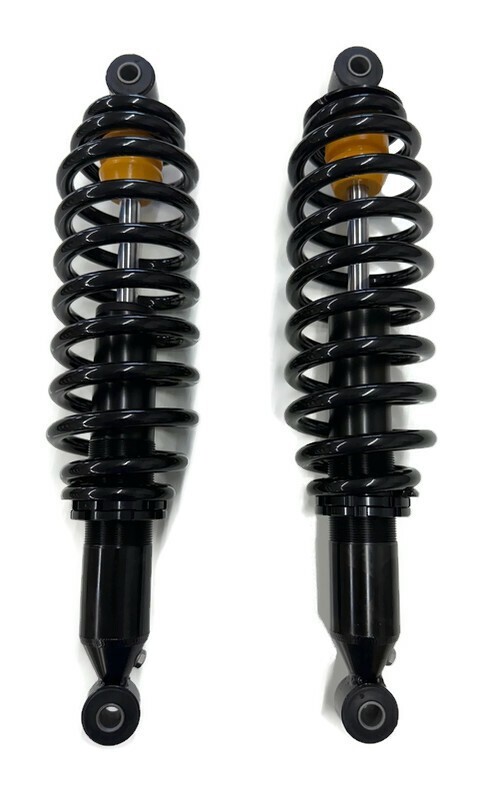 (2) Front & (2) Rear Shock Absorbers for John Deere XUV 590E 590I 590M ...