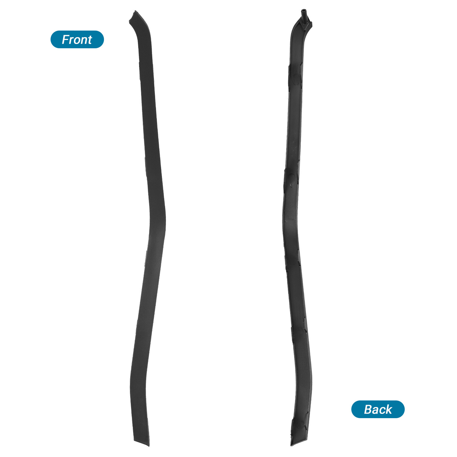 2x Front Bumper Lower Molding Trim For 19 2020 Hyundai Elantra Sedan ...