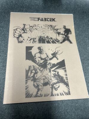 Fabtek DYNAMITE DUKE Arcade Video Game Manual - good used original | eBay