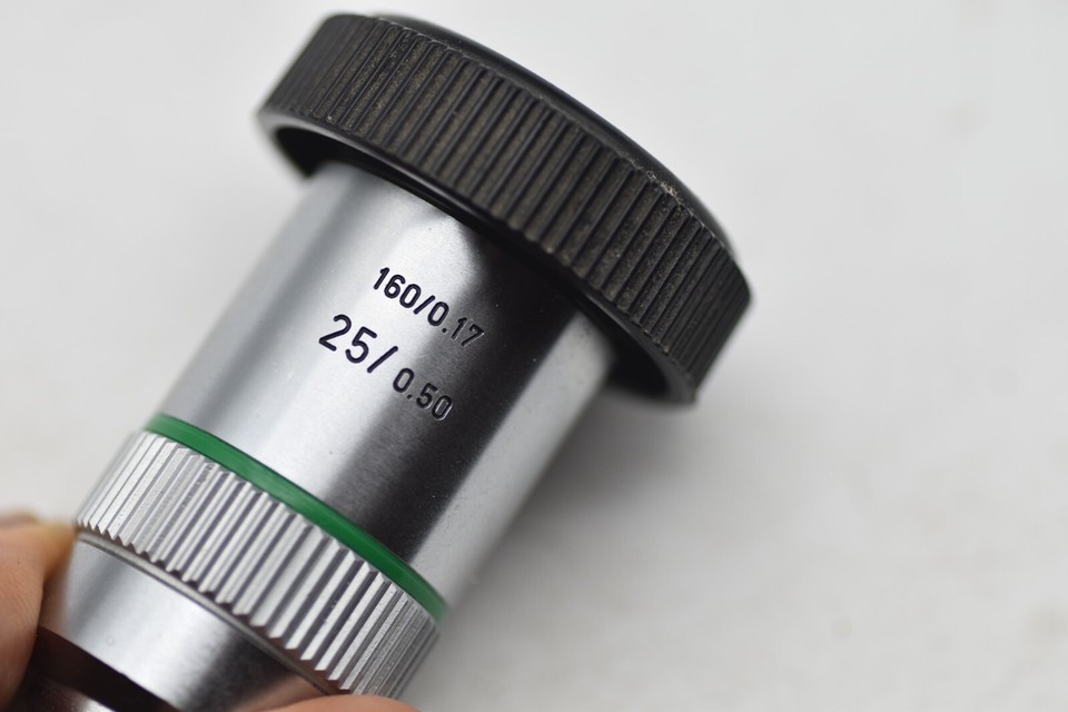LEITZ MICROSCOPE OBJECTIVE 25/0.50 160/0.17 NOS NEW OLD STOCK | eBay