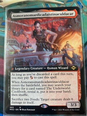 MTG - Asmoranomardicadaistinaculdacar - Extended Art - MH 2 - Unplayed ...