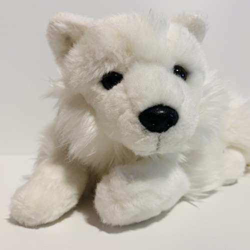WWF Anna Club Plush Artic Snow White Fox Soft Toy Polar Bear husky ...