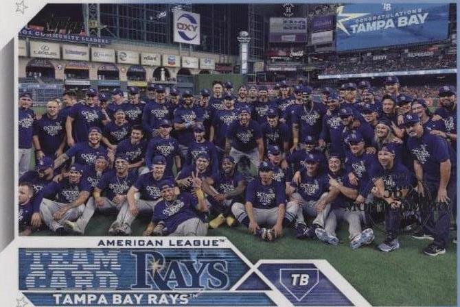 2023 Topps Complete Set - Tampa Bay Rays #623 582 Montgomery Club for ...