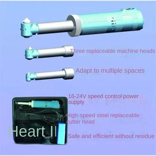220V Hand-held Electric Hole Chamfering Metal Inner Hole Deburring Tool ...