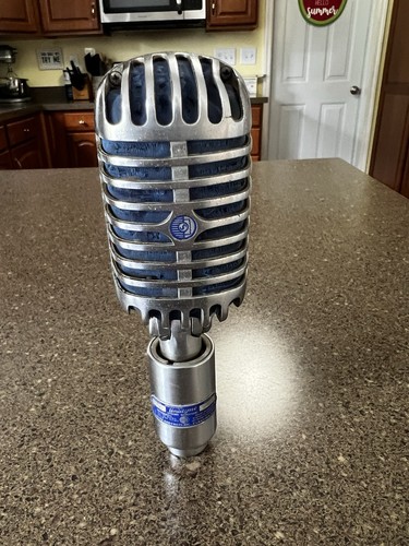 Vintage Unidyne Shure Microphone Model 556S 50s 60s Elvis FatBoy ...