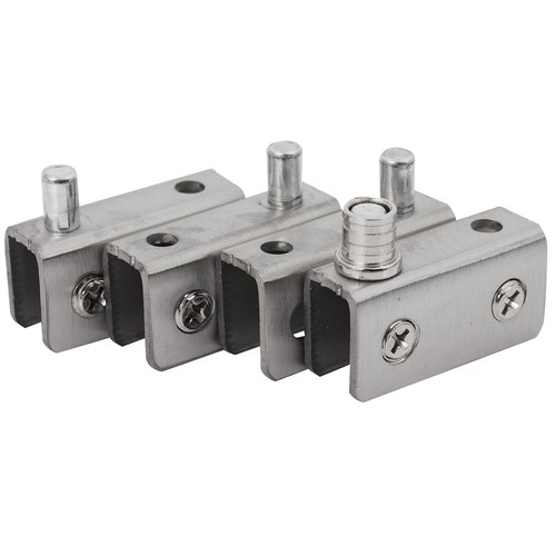 Stainless Steel Glass Door Pivot Hinge Magnetic Catch Set for 5-8Mm5720 ...