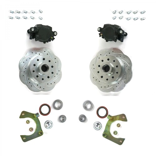 Mustang II 2 Front Disc Brake Kit with 11" Plain Ford Rotors No ...
