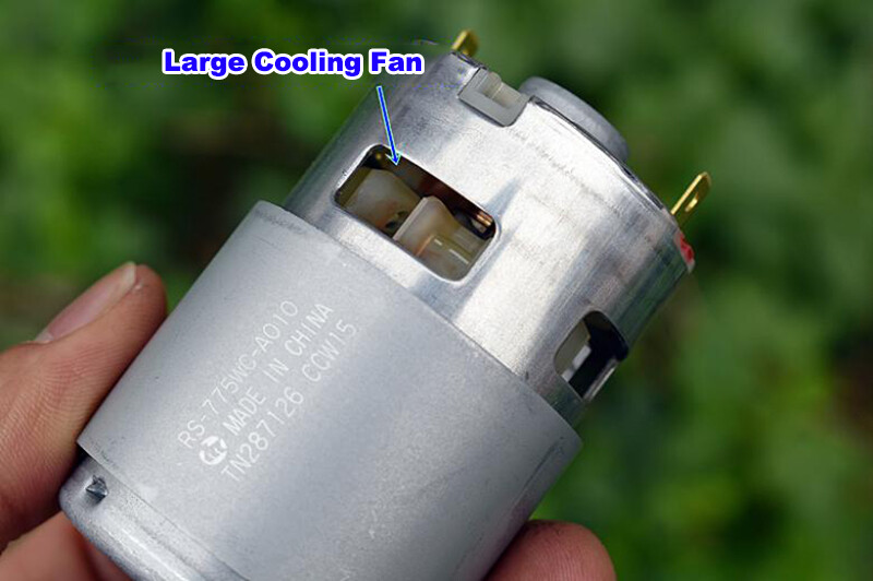 MABUCHI RS-775WC-8514 12V-18V High Speed High Power Large Torque RS-775 ...