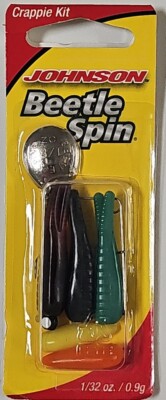 Johnson Beetle Spin 1/32 oz. Crappie Kit Soft Fishing Lure ( #CB1 ...