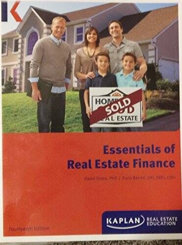 Kaplan Essentials of Real Estate Finance 14th Edition 2015 - Paperback ...