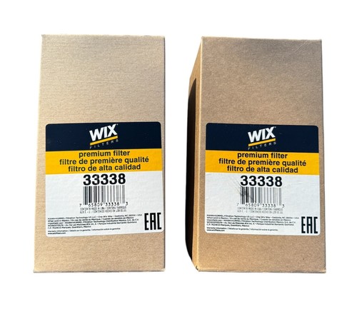 (Lot Of 2) Wix 33338 Fuel Filter (Replace BF362, P550238, FF5019, FF603 ...