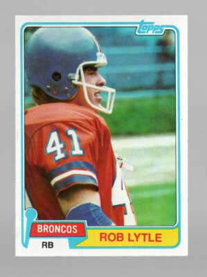 1981 Topps #464 Rob Lytle Excellent/NM | eBay