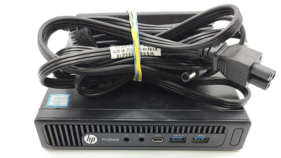 HP ProDesk 600 G2 Mini i5-6500T 8GB 256GB SSD WIFI 2 DP / 1 VGA Win 10 ...