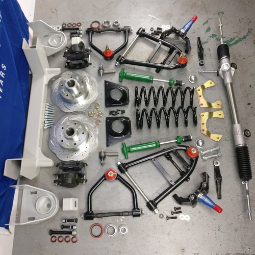 1964 - 1970 Ford Mustang II Cougar Manual Complete Front End Suspension ...