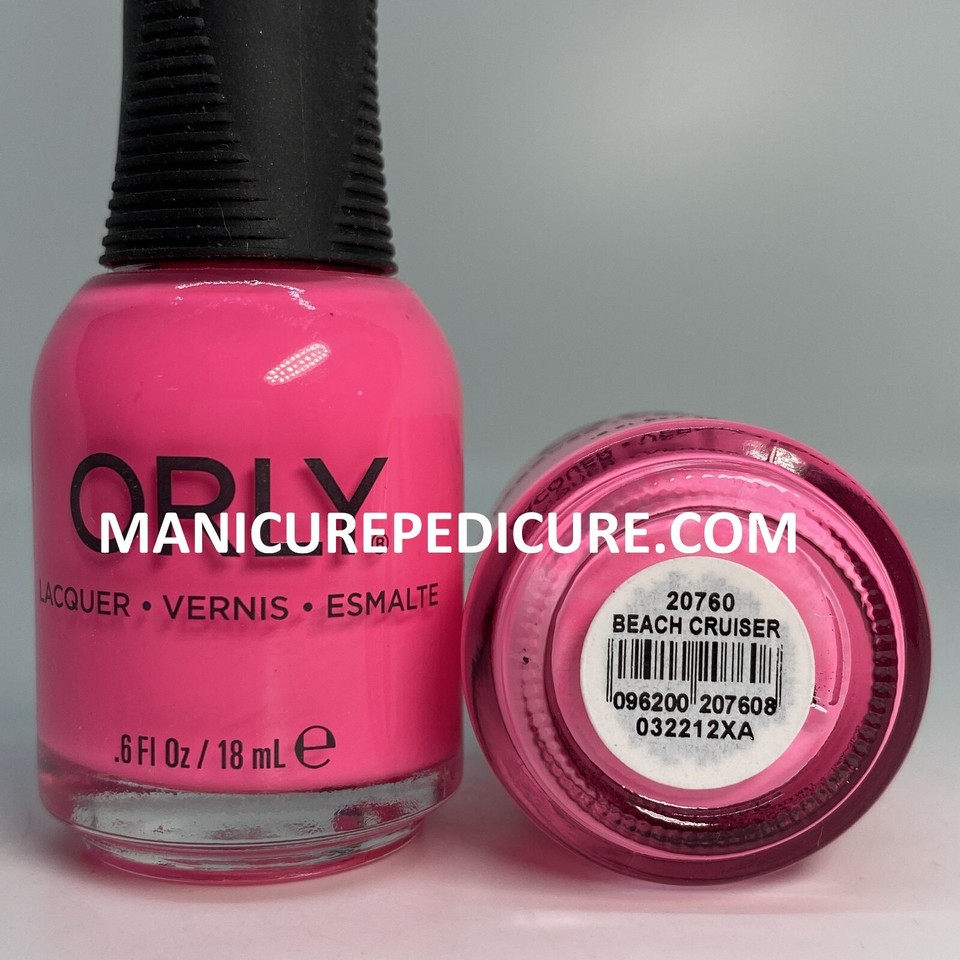 Orly Nail Lacquer Colors .6oz 2-12%*3-15%*4-18% *MANICUREPEDICURE.COM ...