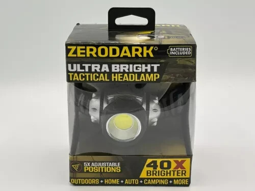 ZeroDark Ultra Bright LED Headlamp Tactical Flashlight Headlamp Running ...