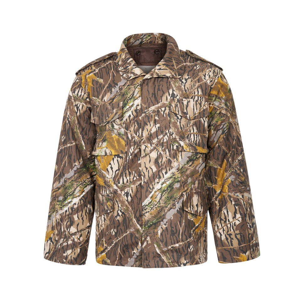 M65 Jacket US Field Coat Liner Vintage Army Fishing Hunting Oak Mossy ...
