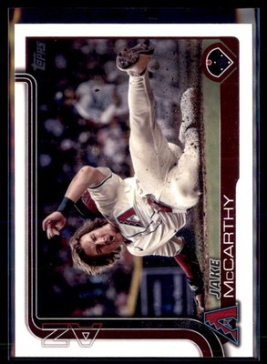 2025 Topps Series 1 Jake McCarthy Arizona Diamondbacks #243 4 Card Lot ...