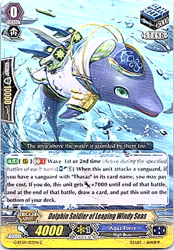 Dolphin Soldier Of Leaping Windy Seas G-BT09/103EN C Cardfight ...