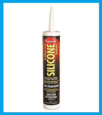 IMPERIAL 450 Degree High Heat CLEAR Silicone Sealant 10.3 oz. #KK0203 ...