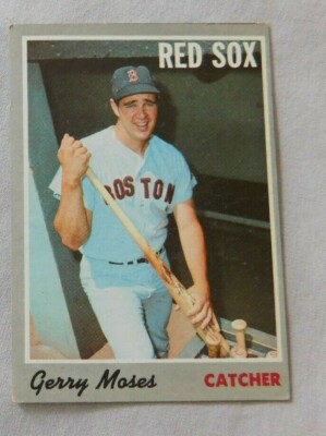 1970 Topps #104 Gerald Moses Boston Red Sox Baseball Card ex | eBay