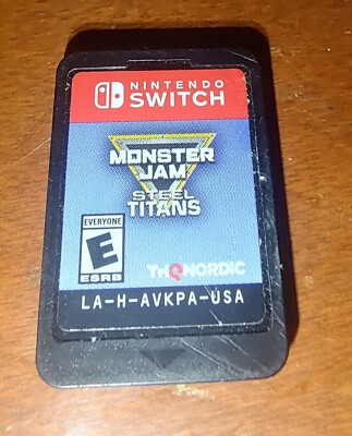 Monster Jam Steel Titans - Nintendo Switch 811994022264 | eBay