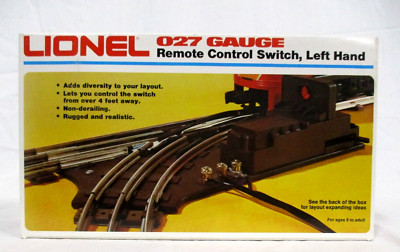 Lionel 6-5121 O-27 Remote Control Switch, Left Hand (B-2) | eBay