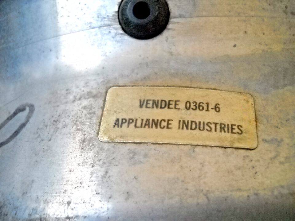 PAIR OF VINTAGE APPLIANCE PLATING 14"x7" ALUMINUM SLOT MAG WHEELS. GM 5 ...