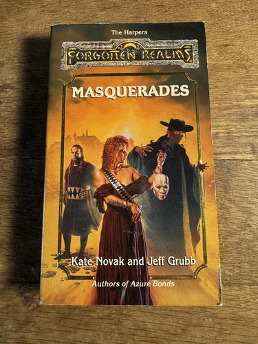 Masquerades The Harpers 10 by Kate Novak Jeff Grubb Forgotten Realms ...