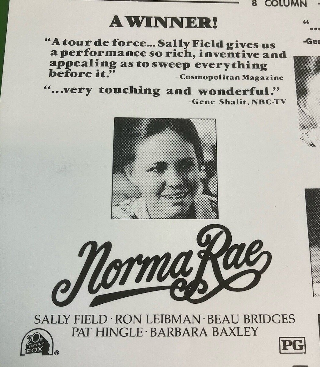 Norma Rae Movie Quotes Norma Rae News UPI.com