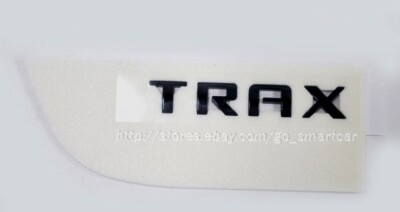 2024-2025 Chevrolet Trax Rear Liftgate Black TRAX Emblem Badge ...