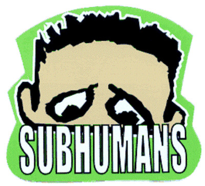 Sticker - Subhumans Head Punk Rock Music Band British Hardcore 3.25 ...