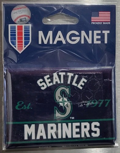 One Wincraft Official MLB 2.5" x 3.5" SEATTLE MARINERS "Est 1977 ...