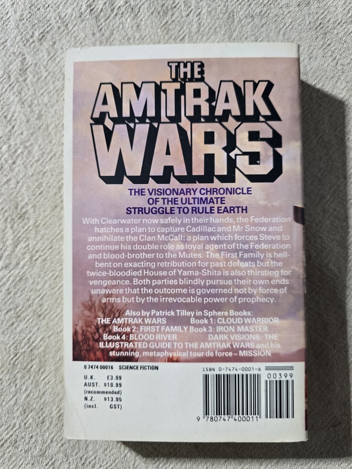 The Amtrak Wars: Book 5 Death Bringer by Patrick Tilley - Paperback | eBay