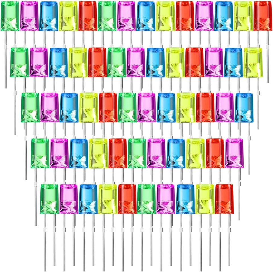60 Pcs Christmas LED 5Mm Outdoor String Light Mini Replacement Bulb ...
