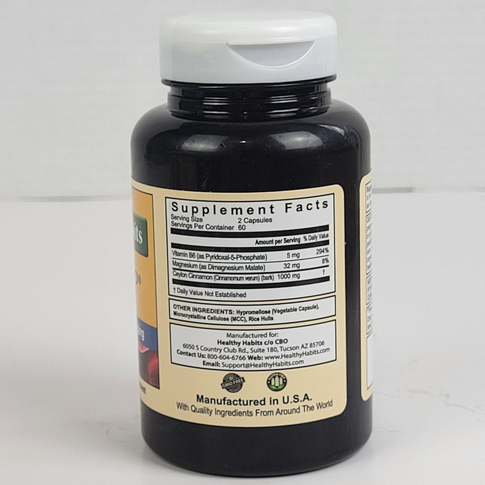 Healthy Habits Striction BP~120 Veg Capsules~Blood Pressure~Exp 02/2026 ...