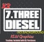 7.3 Three Decal Sticker Turbo Diesel Truck Stroke 6.7 Led Lift 4x4 Soot ...
