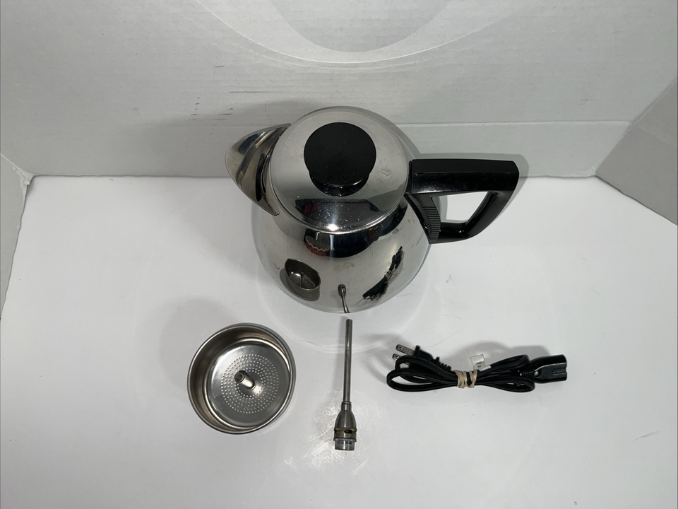 Saladmaster Percolator Jet-O-Matic Model 10 Vtg Electric Coffee Pot | eBay