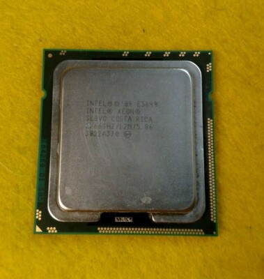 Intel Xeon E5640 2.66GHz SLBVC Server CPU Processor (*) | eBay