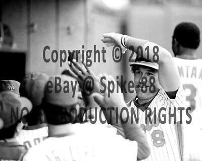 GARY CARTER NEW YORK METS DUGOUT HIGH FIVE 8X10 | eBay
