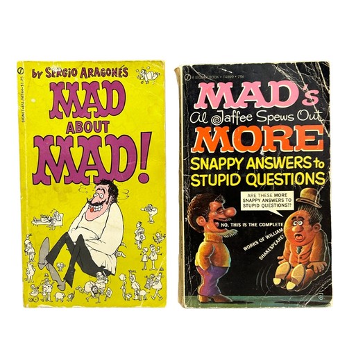 MAD'S Al Jaffee Sergio Aragones Books Mad About Mad & More Snappy ...