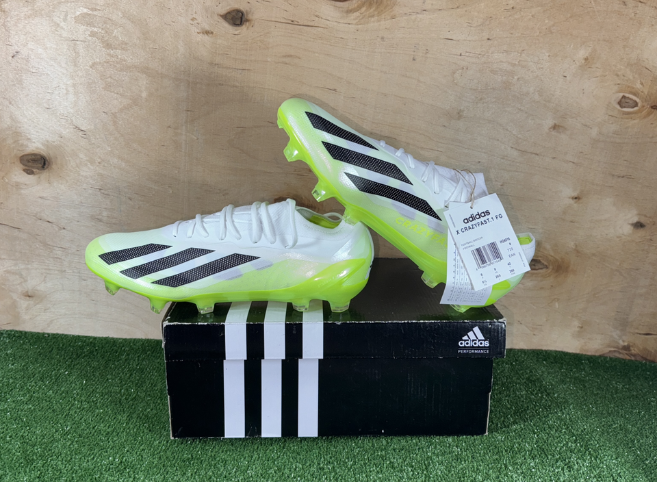 Adidas X Crazyfast.1 FG HQ4516 Elit White boots Cleats mens Football ...
