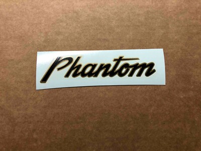 Schwinn APPROVED Red or Green Phantom Bicycle Chainguard Decal | eBay