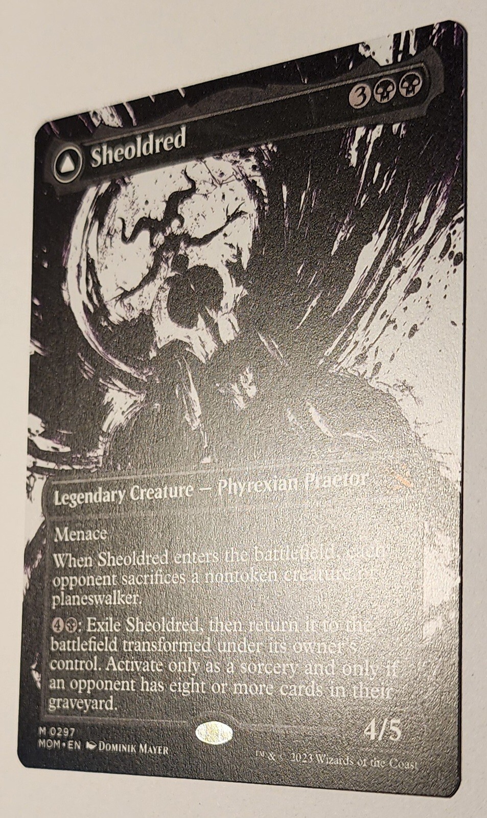 MTG Sheoldred // The True Scriptures March of the Machines 0297 Regular ...