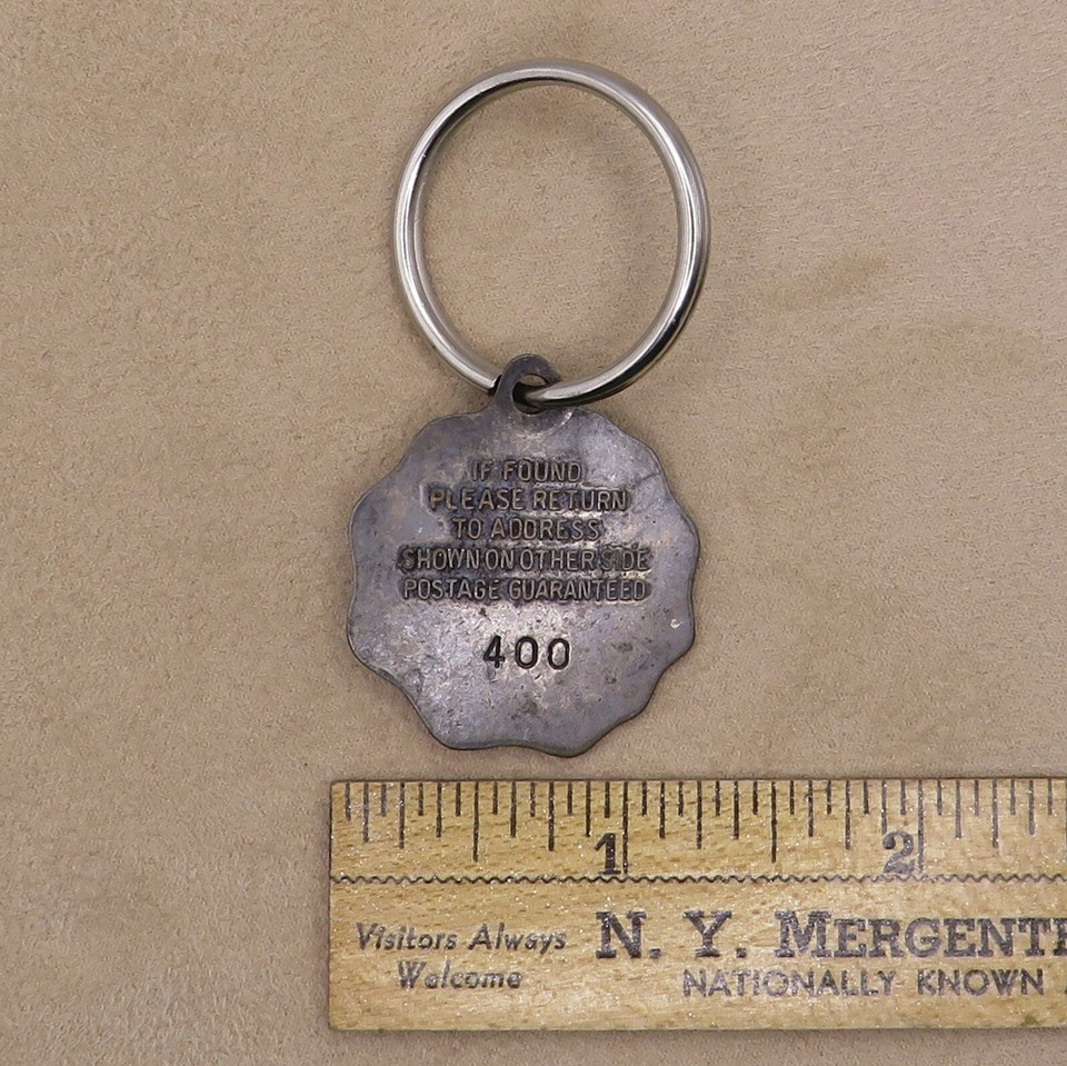 1962 Hamilton Kansas First National Bank 60th Anniversary Key Ring ...